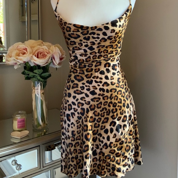 Windsor | Dresses | Windsor Cheetah Silky Mini | Poshmark